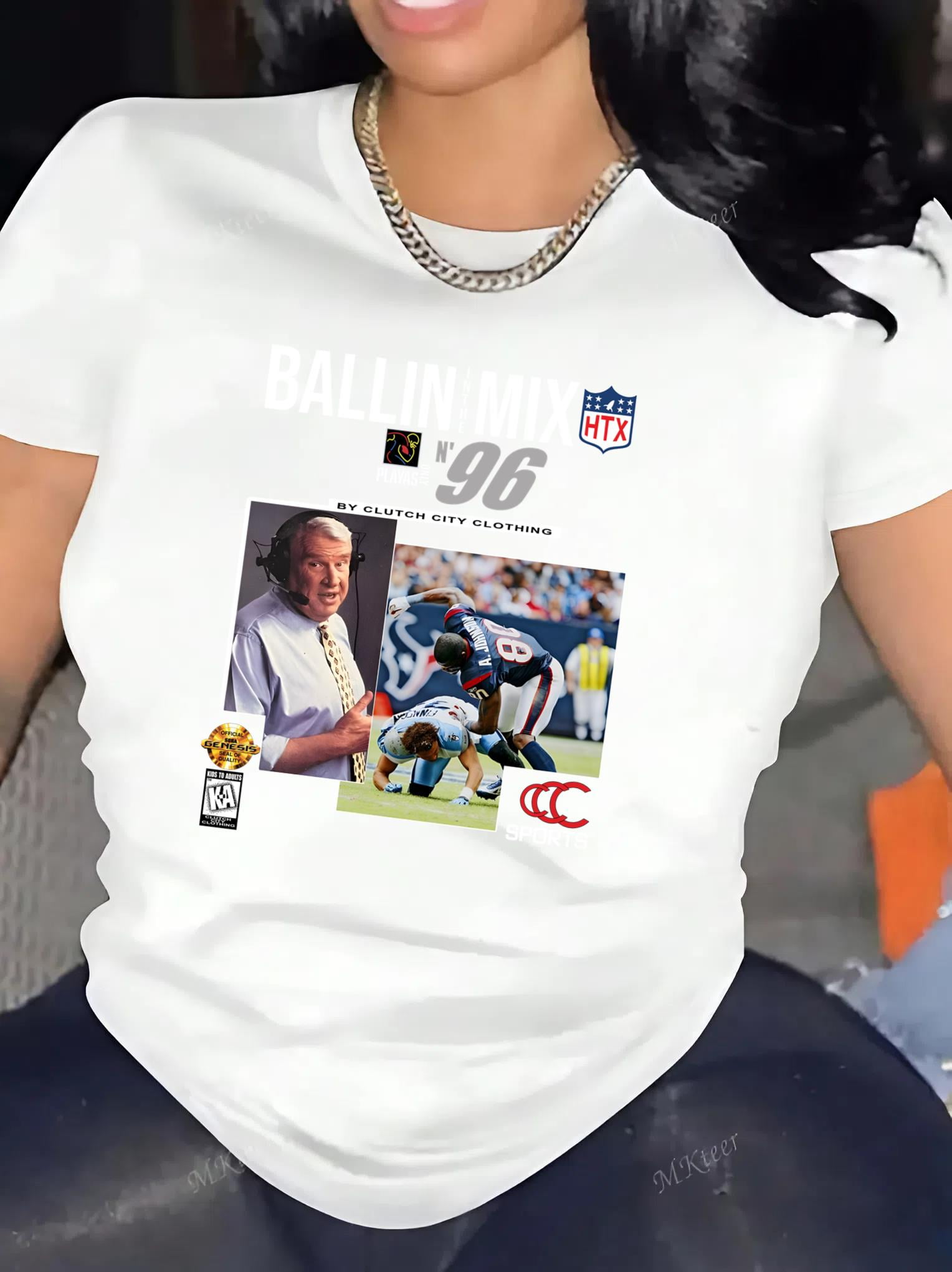 Ballin' In The Mix Madden Football Fan Gridiron Gaming Unisex T-Shirt ...