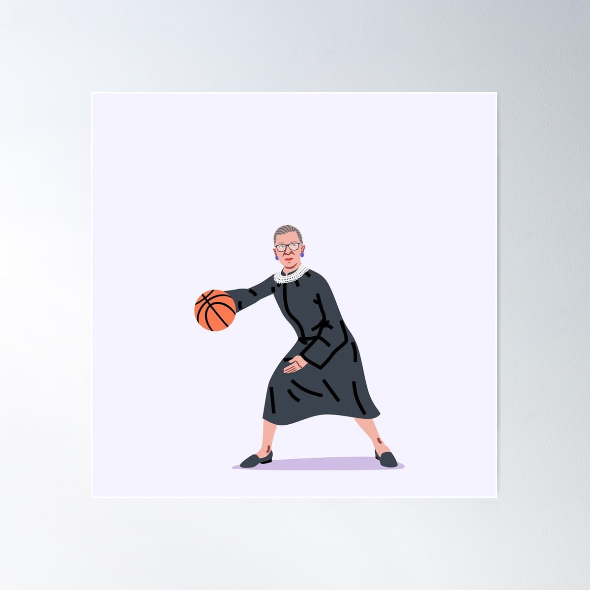 Balling Ruth Poster Wall Art, Modern Wall Decor, 24x24 UNFRAMED ...