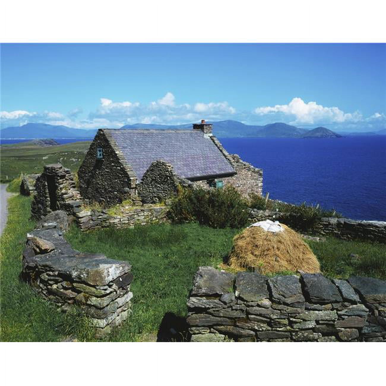 Ballinskelligs Iveragh Peninsula County Kerry Ireland - Historic Stone ...