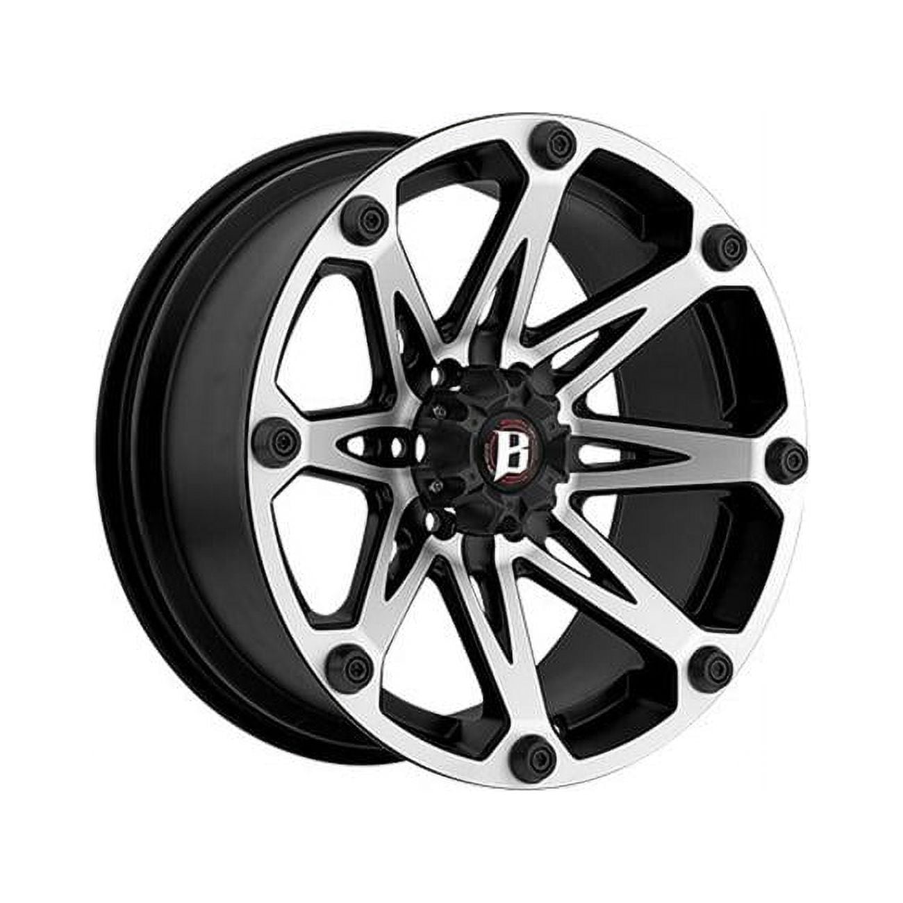 Ballistic Jester 814790550-12FBM 17x9 5x127 -12mm Offset Flat Black ...