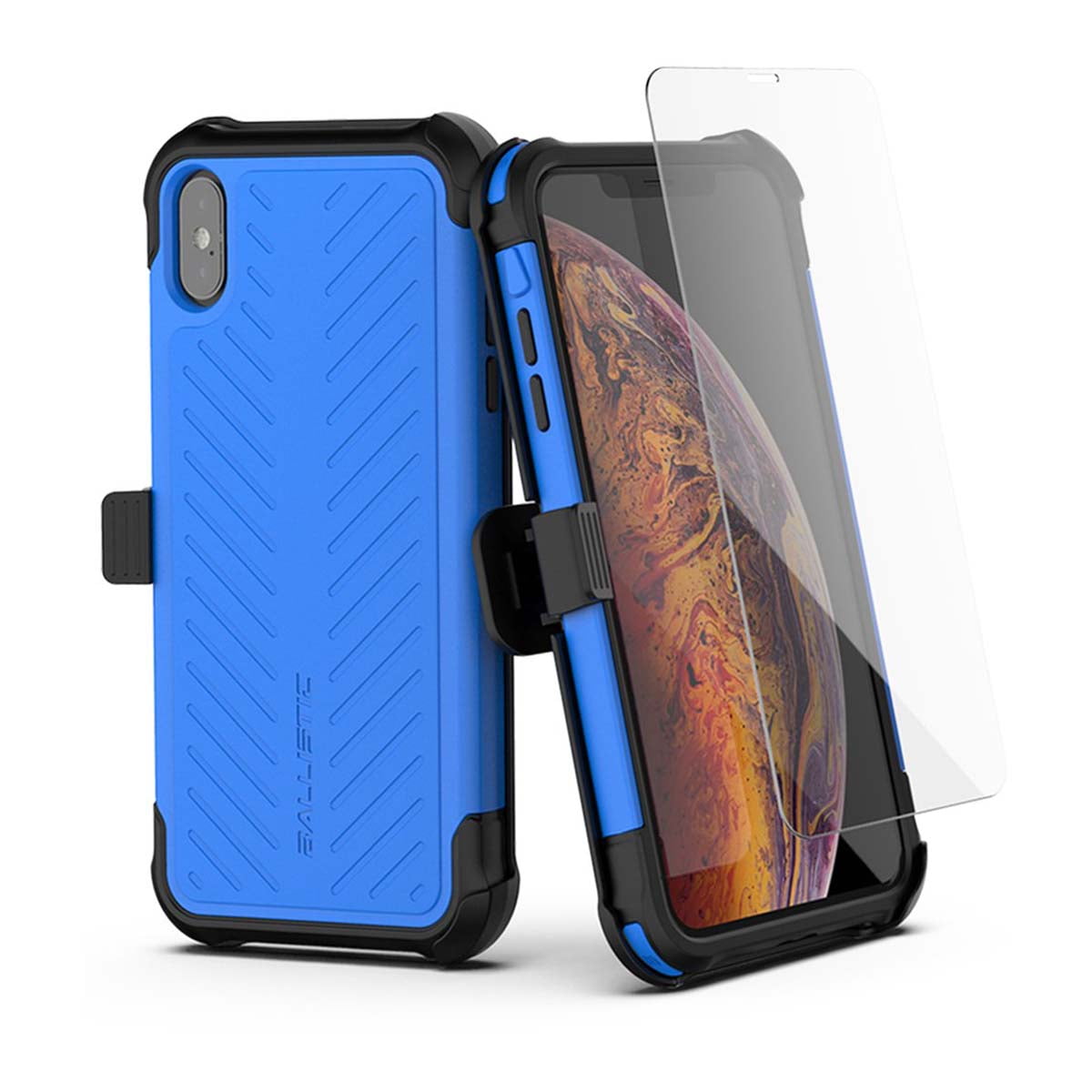 Ballistic Tough Jacket Maxx Series For iPhone Xs Max - Blue - Walmart.com