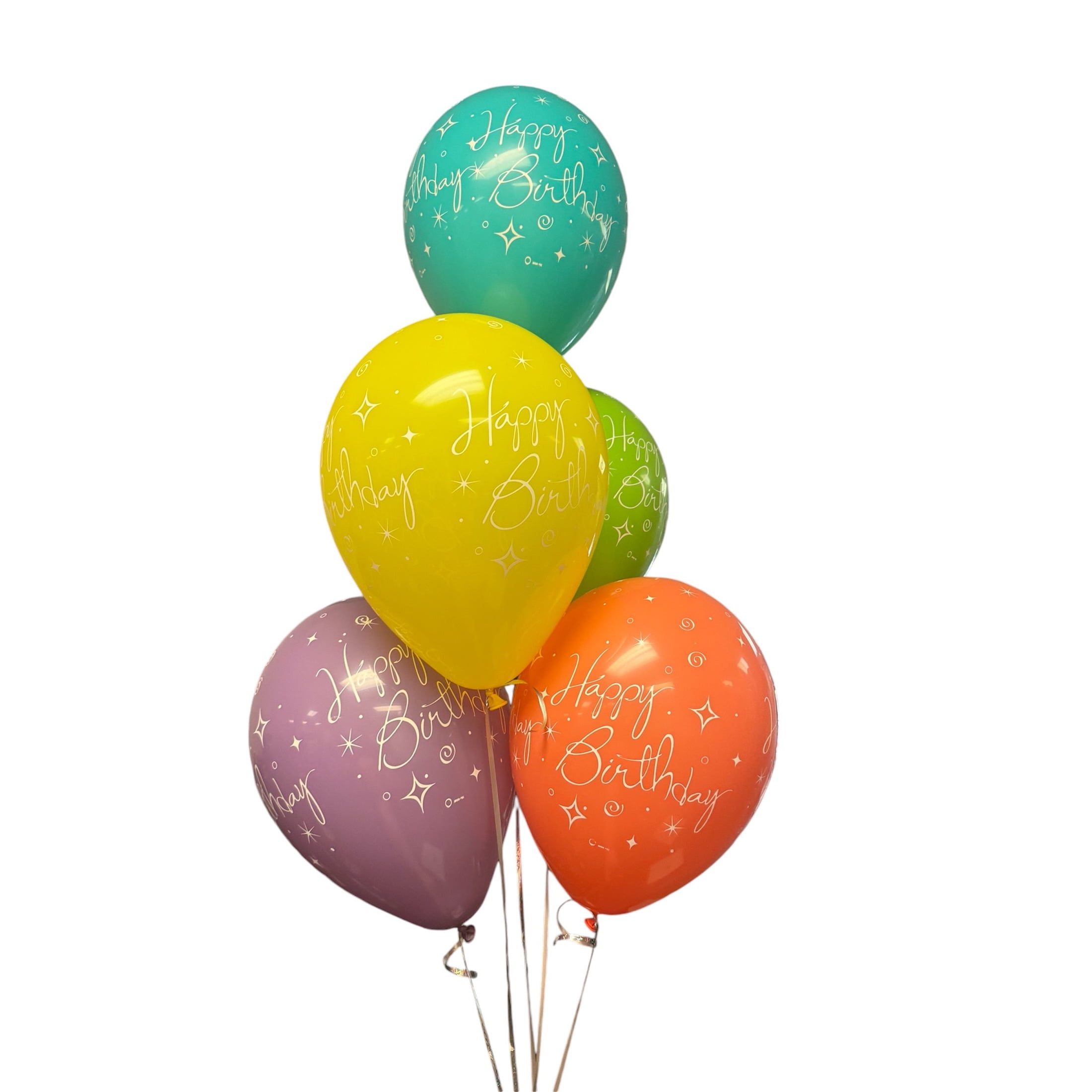 Ballooms of Houston Medium Sized Balloon Bouquet with Star and Happy ...