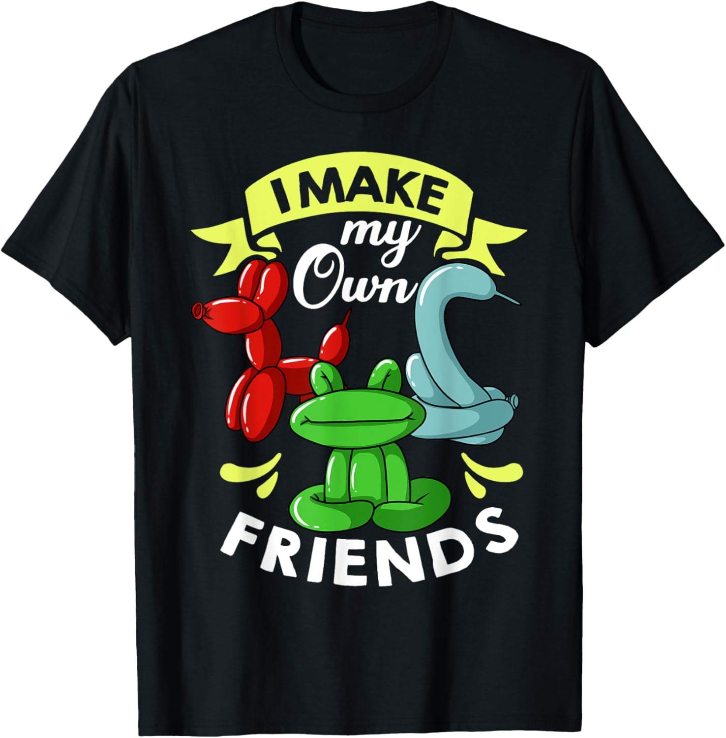 Balloon Animal Artist Twister Twisting T-Shirt - Walmart.com