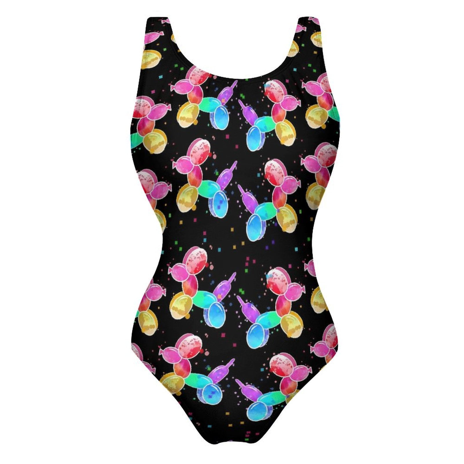 Balloon Animals Swimsuit Colorful Print Swimwear Vaion Bath Design ...