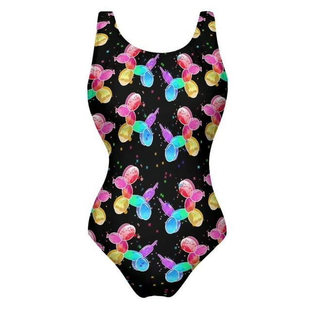 Balloon Animals Swimsuit Colorful Print Swimwear Vaion Bath Design ...