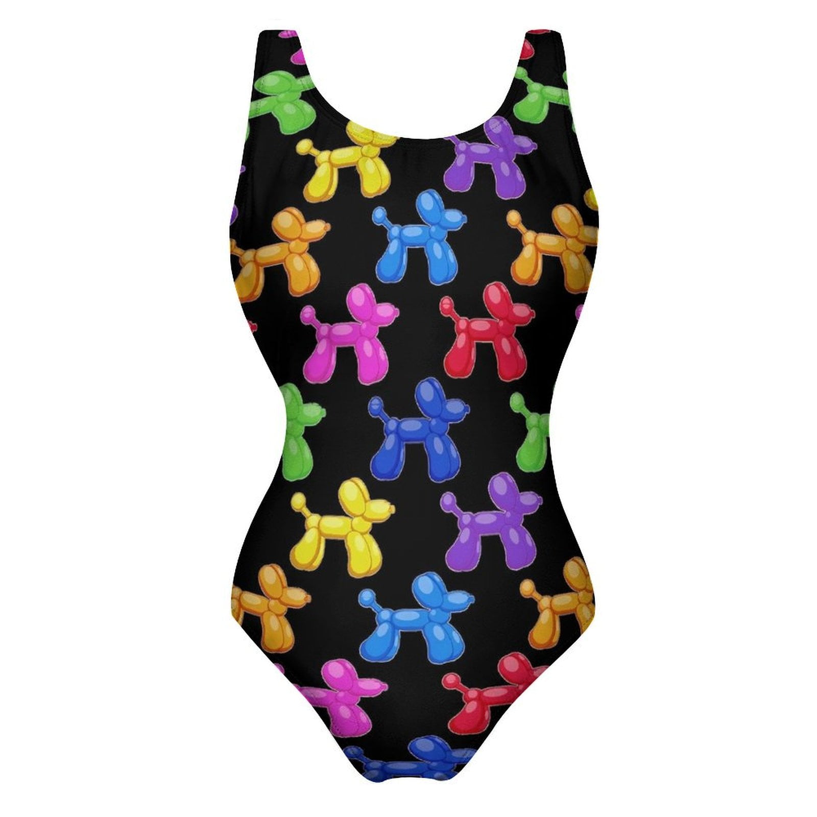 Balloon Animals Swimsuit Colorful Print Swimwear Vaion Bath Design ...