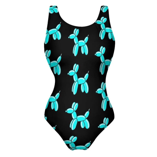 Balloon Animals Swimsuit Colorful Print Swimwear Vaion Bath Design ...