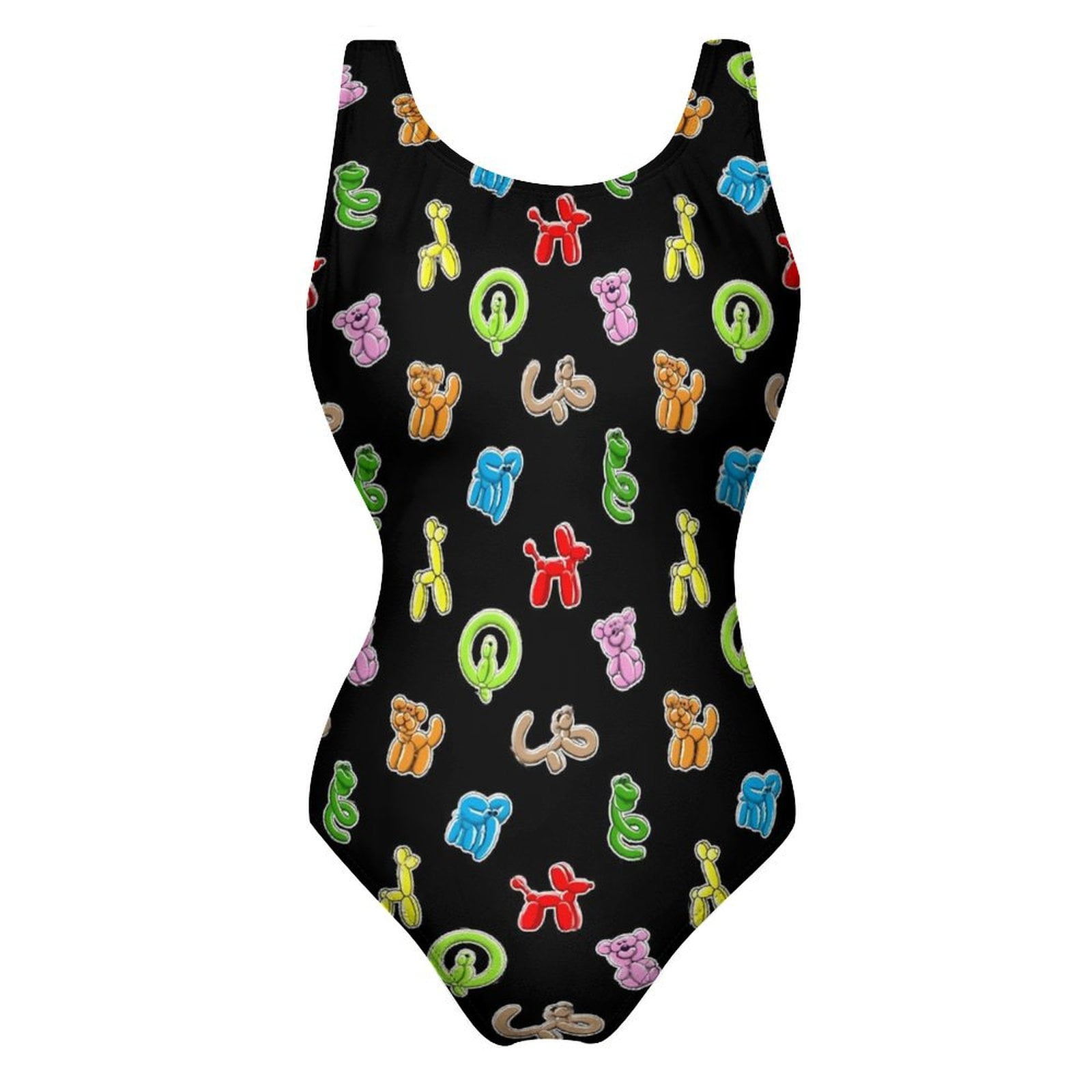 Balloon Animals Swimsuit Colorful Print Swimwear Vaion Bath Design ...