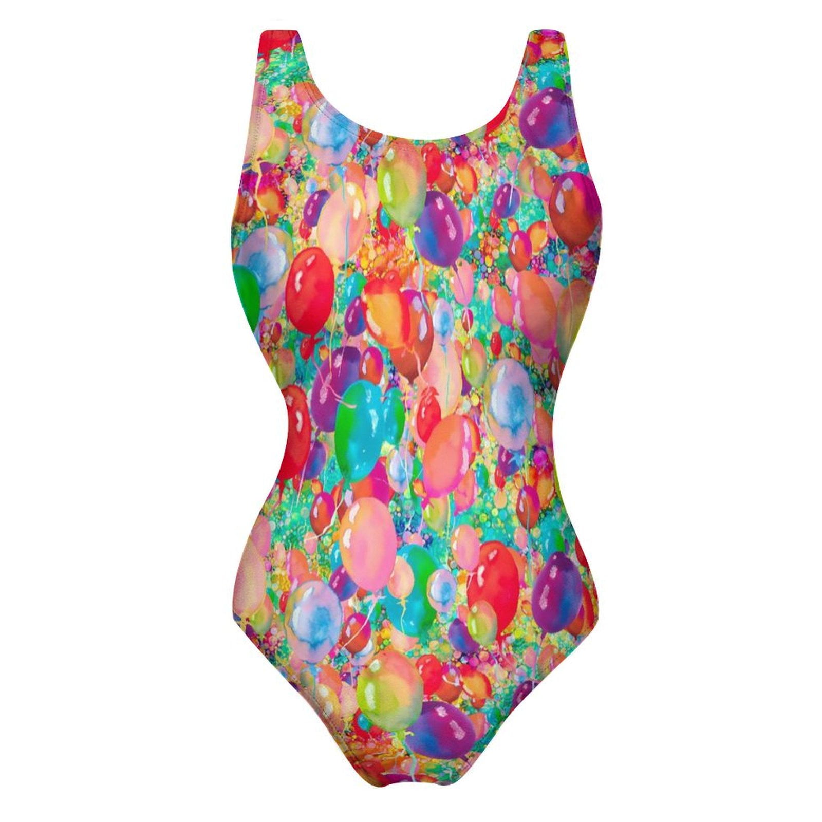 Balloon Animals Swimsuit Colorful Print Swimwear Vaion Bath Design ...
