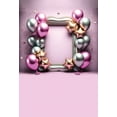 Balloon Arch Flower Child Birthday Party Cake Smash Portrait r Backdrop Photo Studio - Walmart.com
