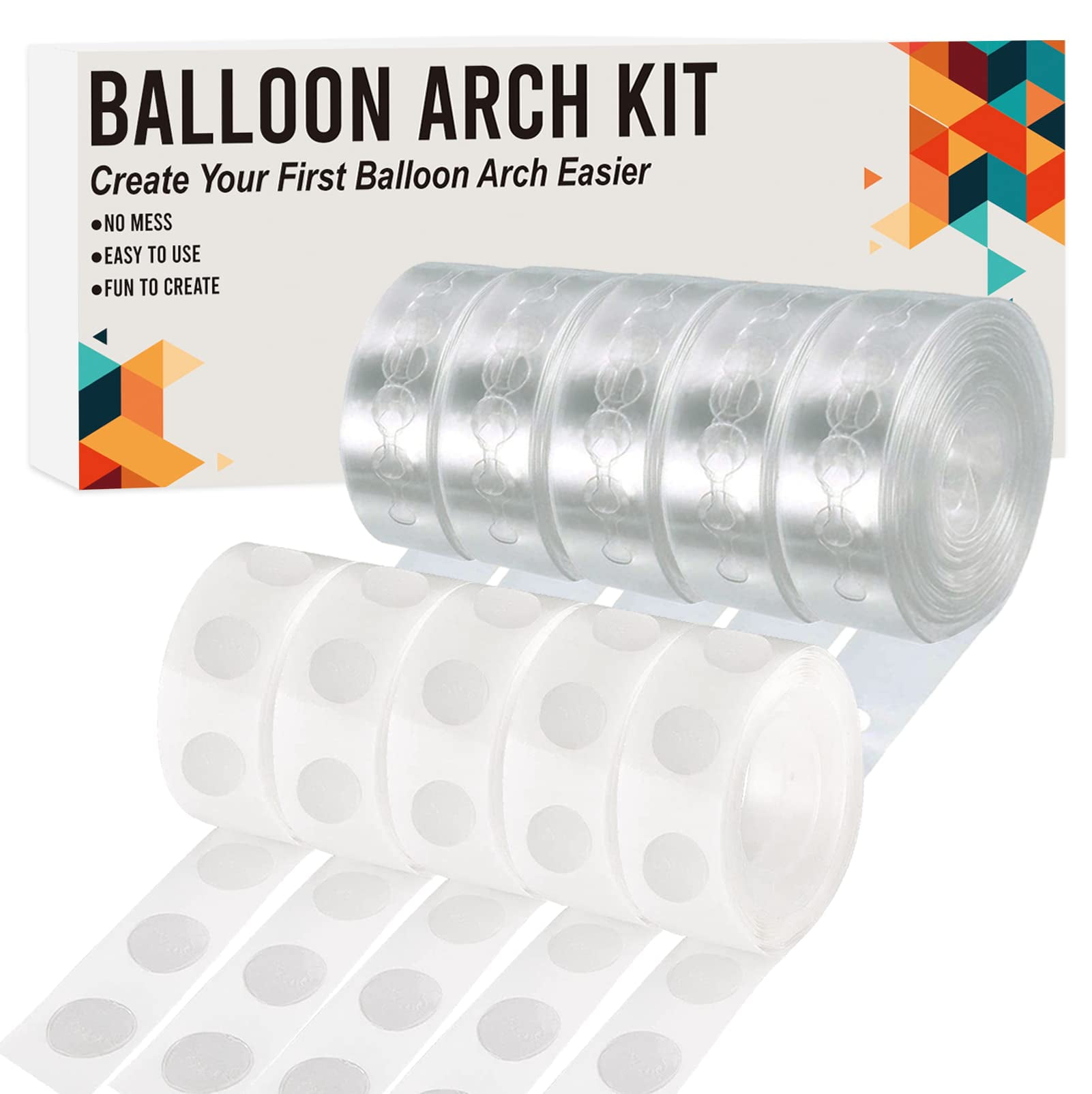 Balloon Arch Kit, 82ft Easy DIY AIS1 Balloon Decorating Garland Strip ...
