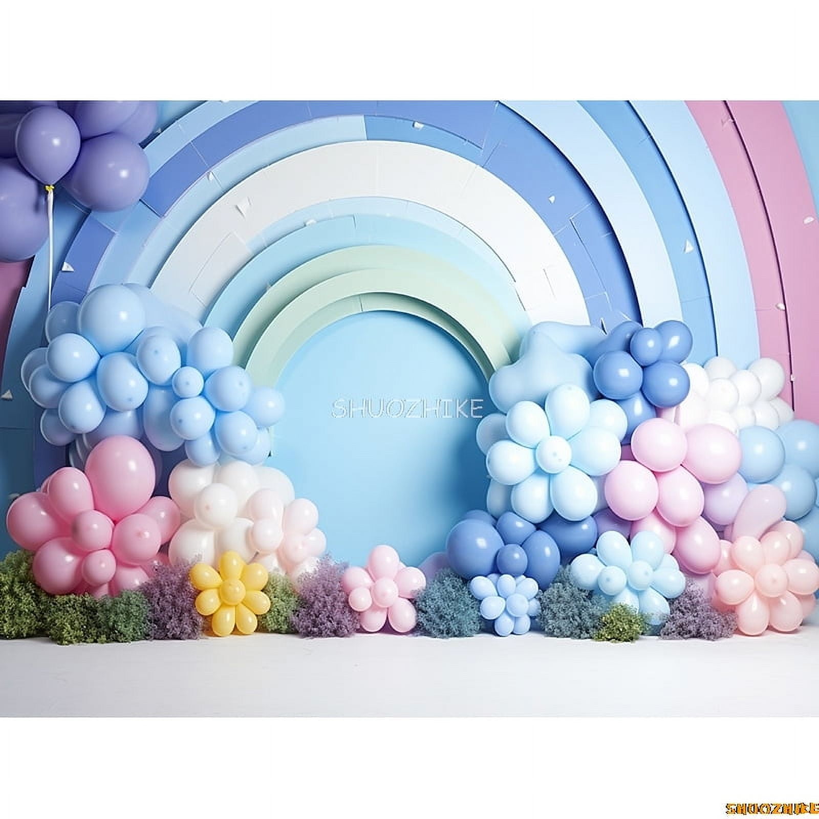 Balloon Arch Photography Backdrops Props Newborn Birthday Party ration ...