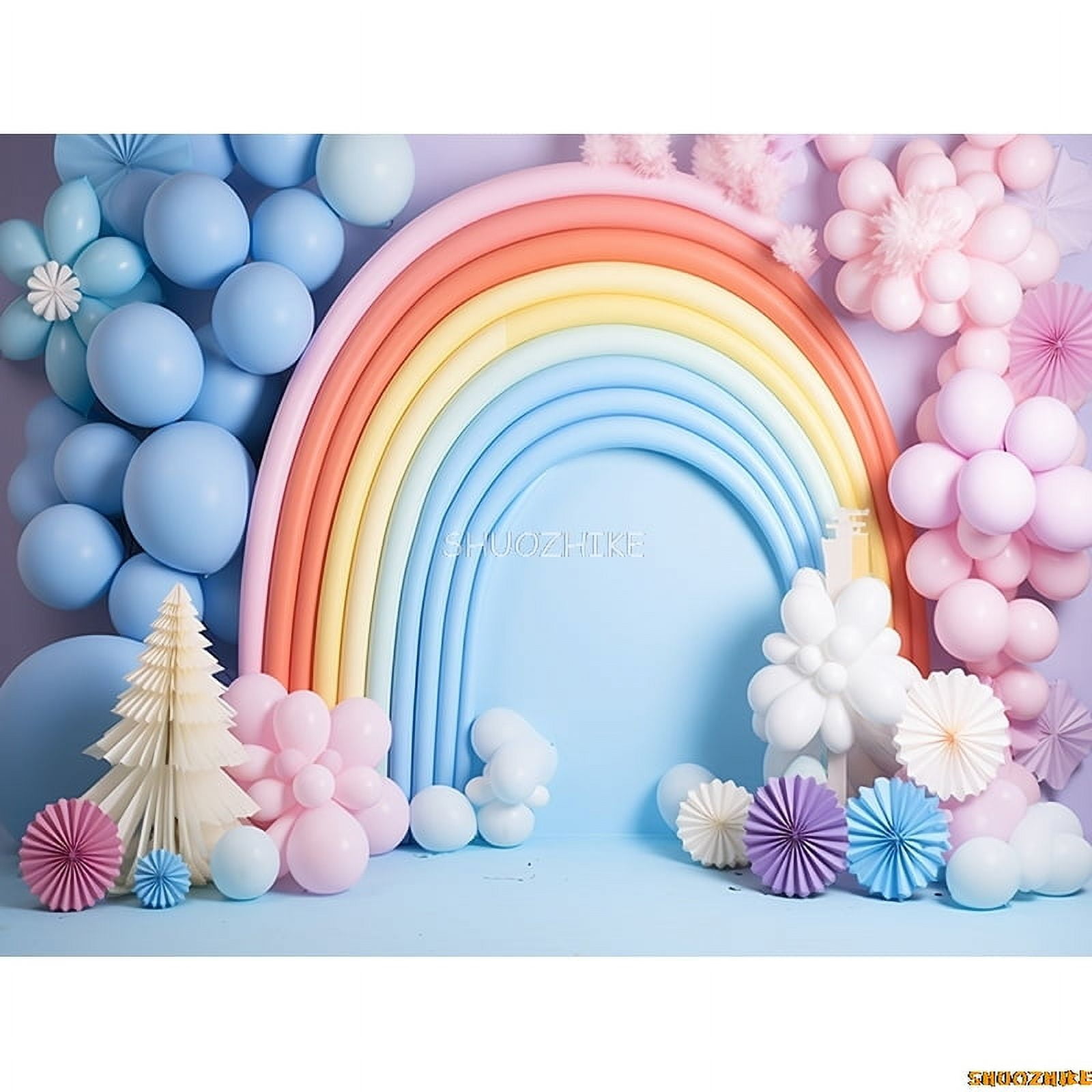 Balloon Arch Photography Backdrops Props Newborn Birthday Party ration ...