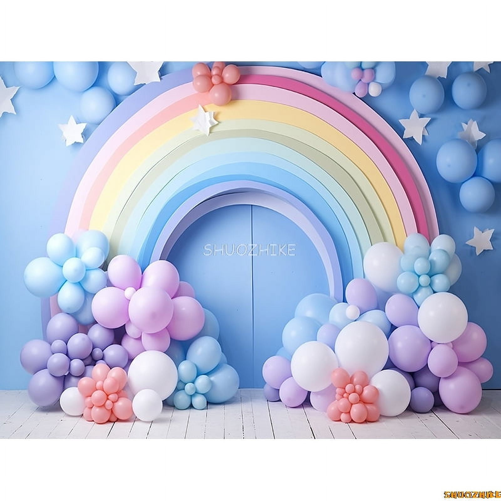Balloon Arch Photography Backdrops Props Newborn Birthday Party ration ...
