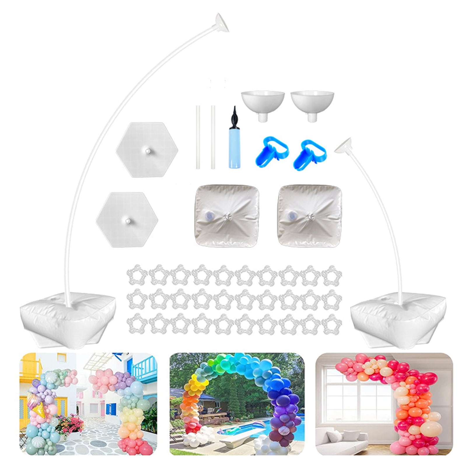 Balloon-Arch Stand Kit Free Bending Shape Stable Reliable Simple ...