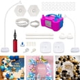Balloon Arch Stand with Pump PVC Bendable Party Decoration Kit ...
