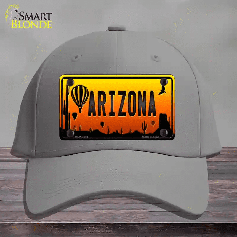 Balloon Arizona Scenic Novelty License Plate Hat Cotton Gray - Walmart.com