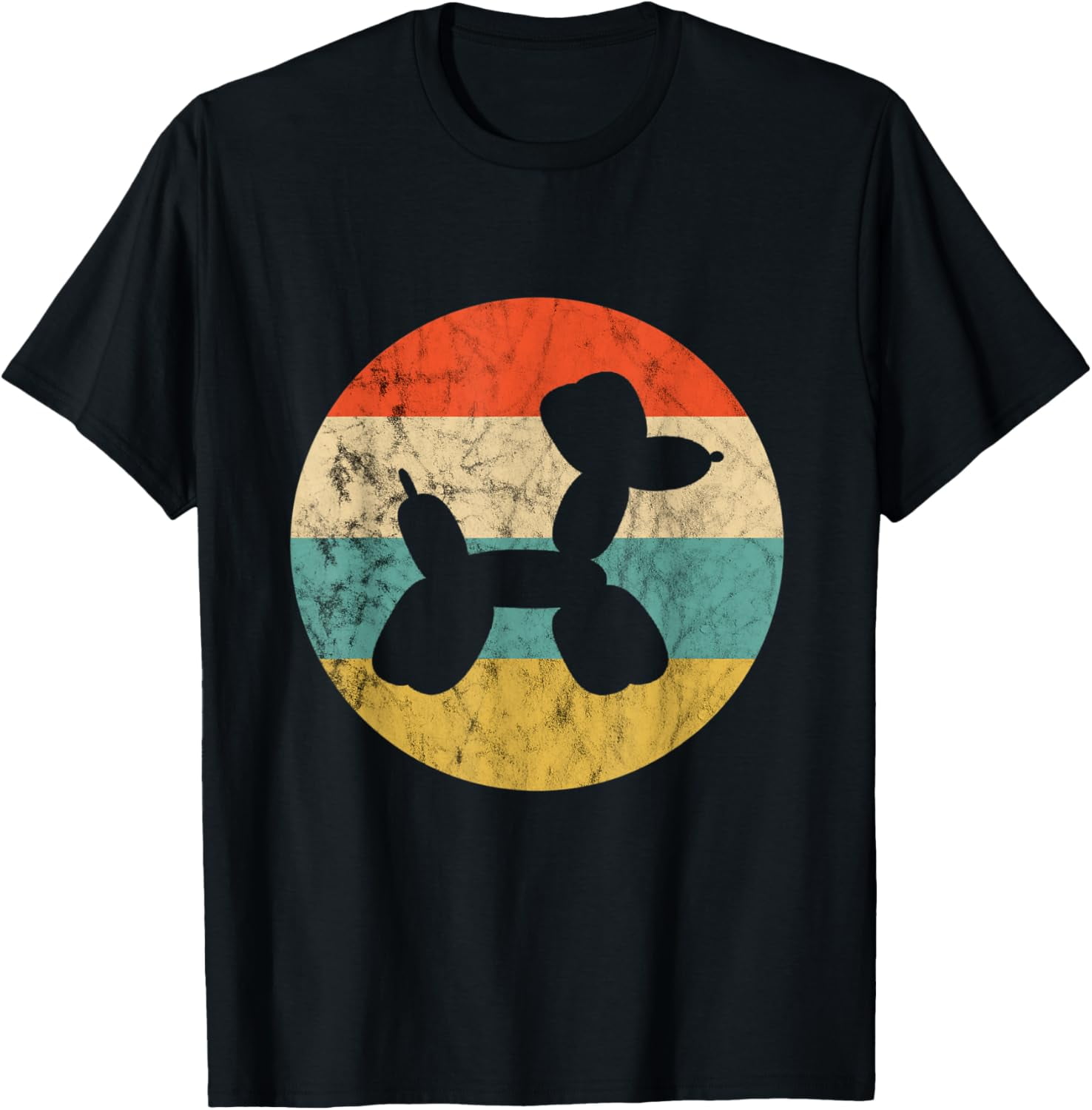 Balloon Artist Retro Vintage Balloon Animal Balloon Twisting T-Shirt ...