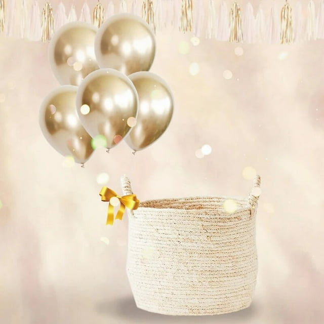 Balloon Birthday Backdrop Photography Ribbons Bunting Birthday Party ...