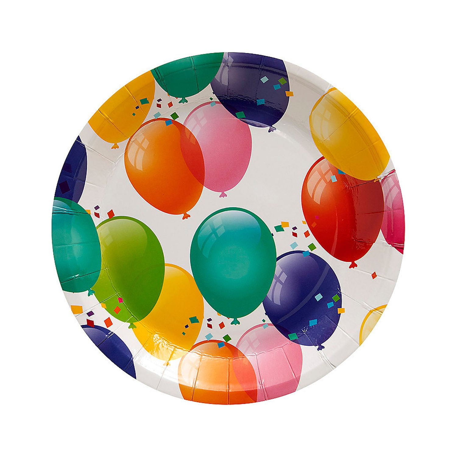 Balloon Birthday Party Dessert Plates - 8 Ct. - Walmart.com