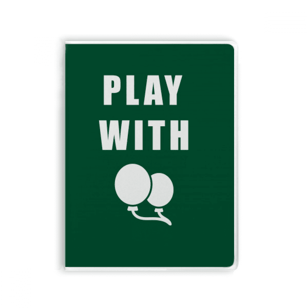 Balloon Childhood Art Deco Fashion Notebook Gum Cover Diary Soft Cover ...