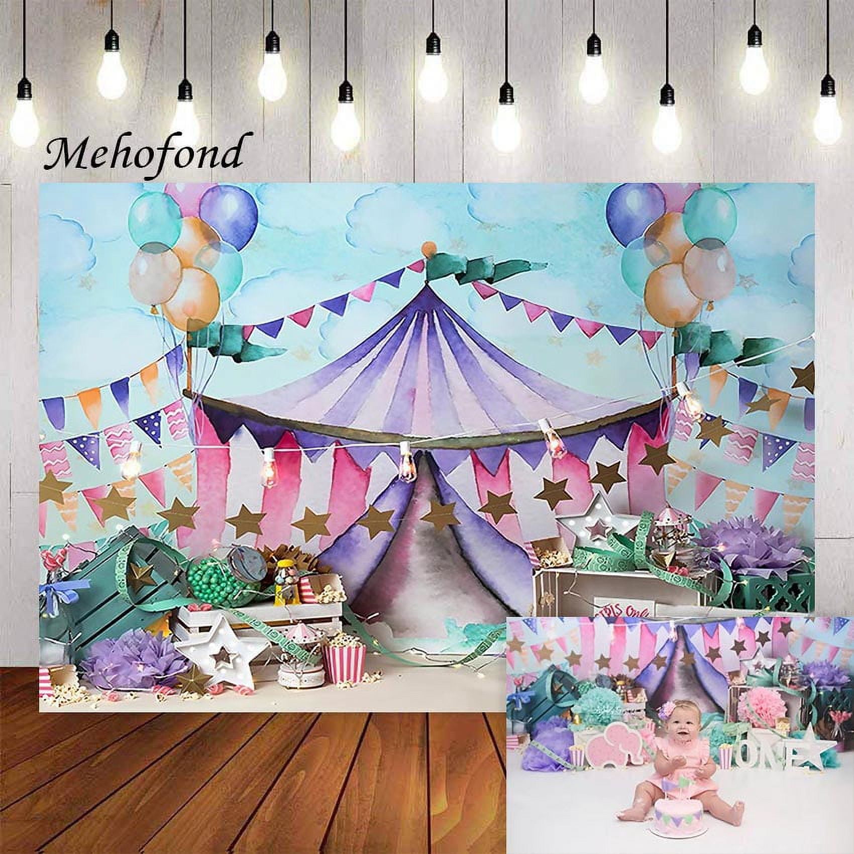 Balloon Circus Star Tent Child Kids Birthday Party Baby Shower Portrait ...