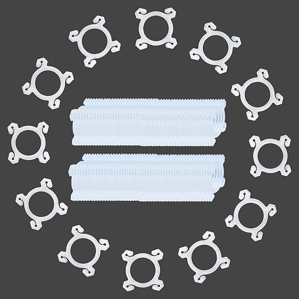 Balloon Clips, 150 Pack Balloon Quads for Balloon Stand, Balloon Holder ...