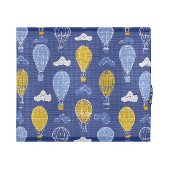 Balloon Cloud Pattern Door Curtain Blackout Thermal Insulated Door Side ...