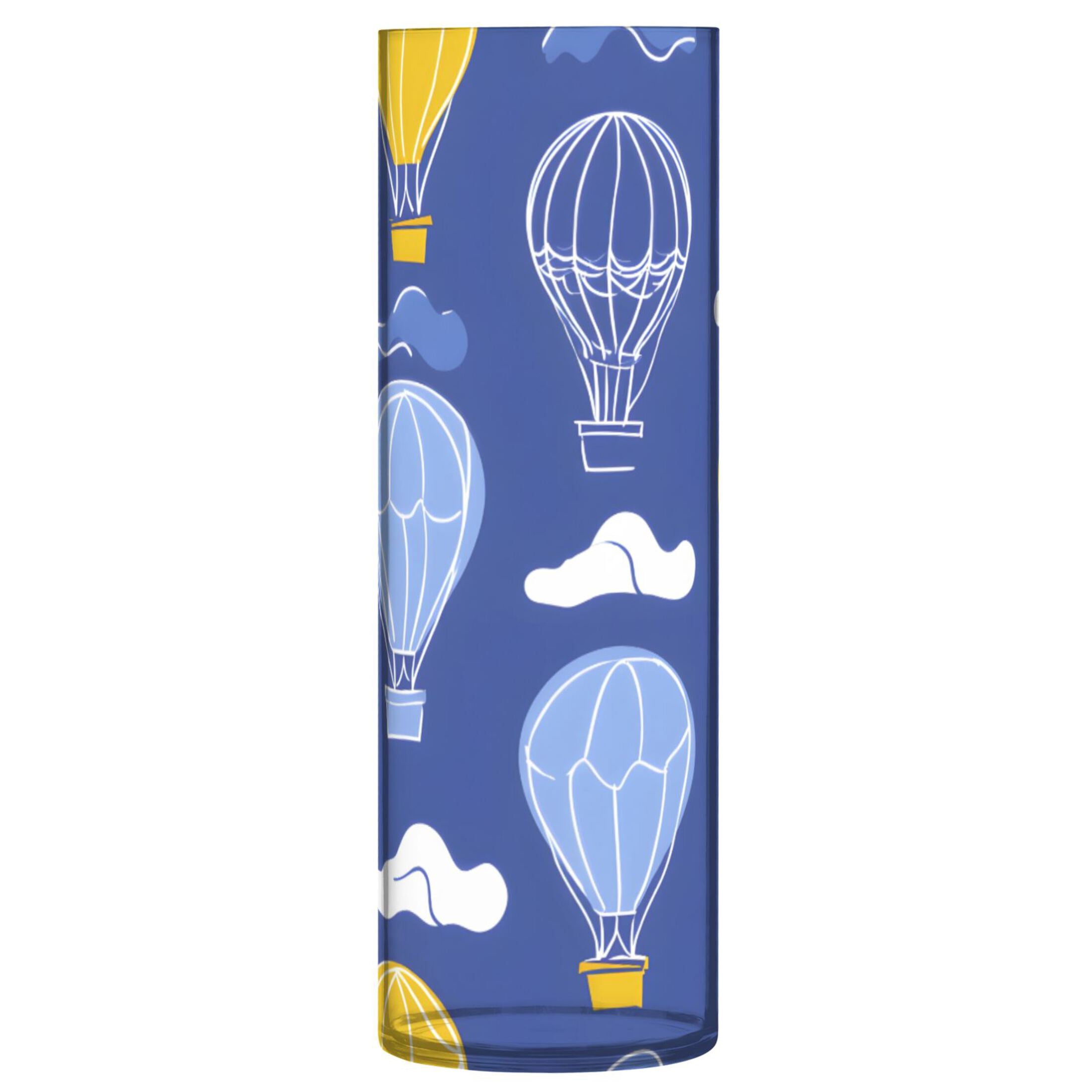 Balloon Cloud Pattern Vase Flower Vase Clear Unbreakable Plastic Tall ...