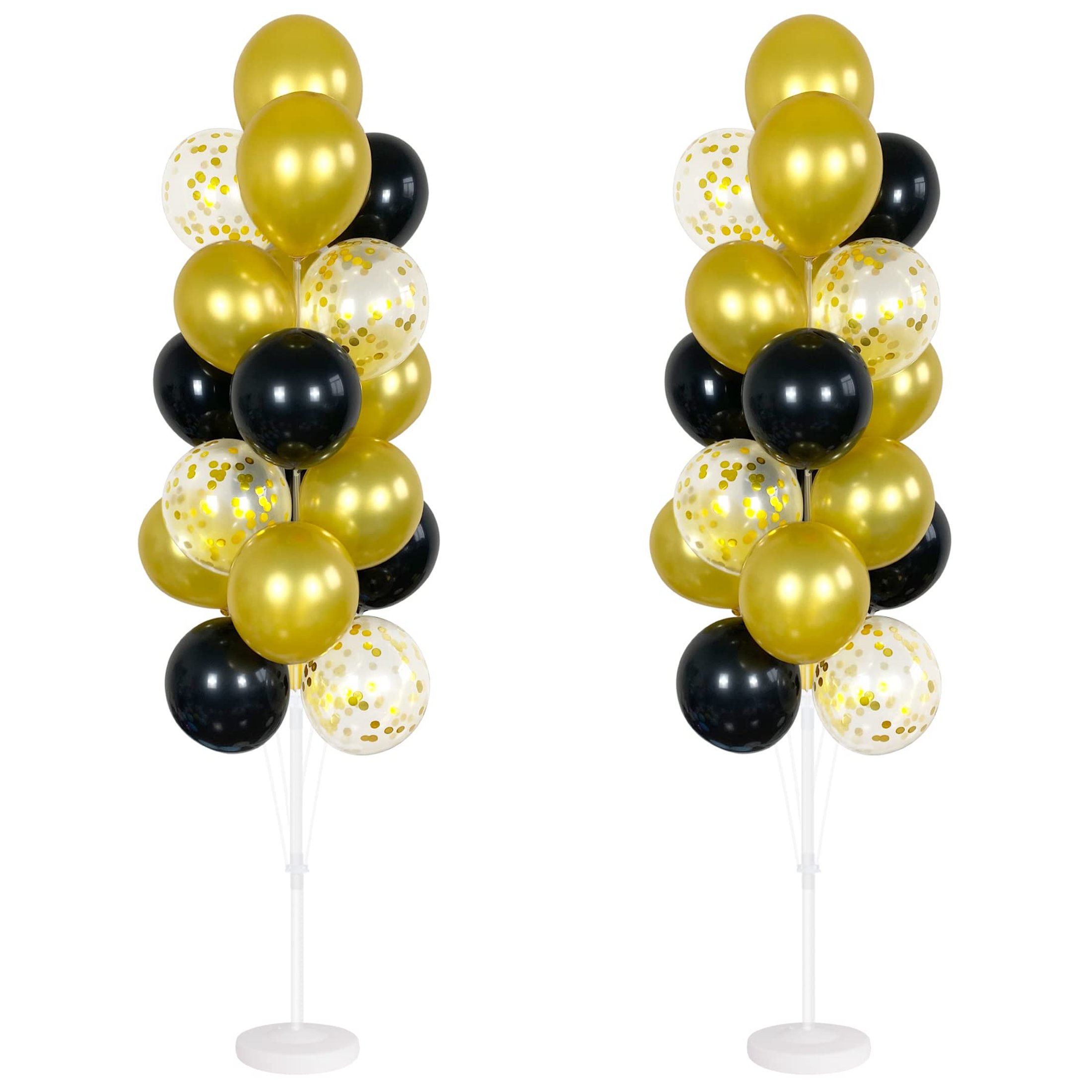 Balloon Column Kit Duo with Base and Pole - Complete Balloon Tower ...