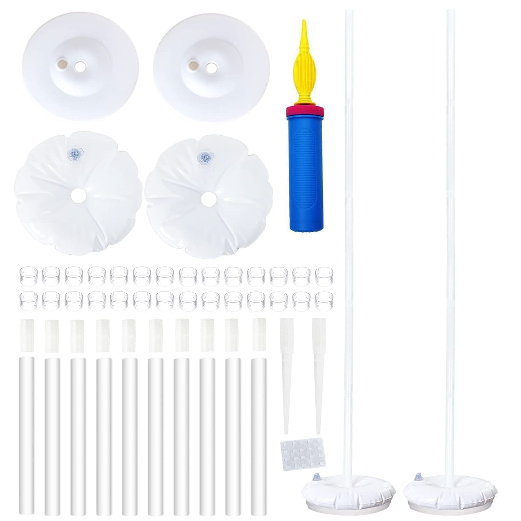 Balloon Column Stand Kit - 2 Sets of 7ft DIY Party Decorations for ...