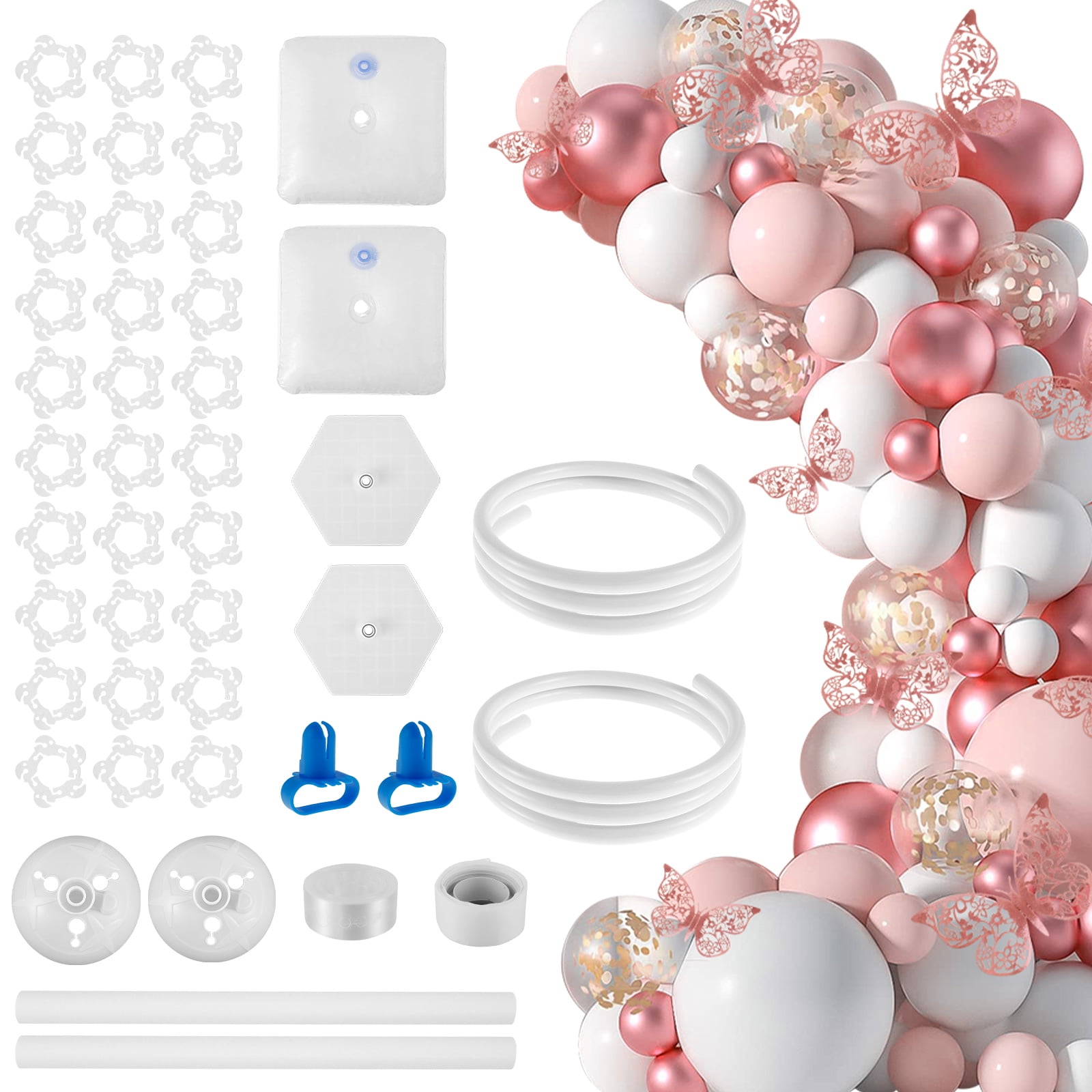 Balloon Column Stand Kit 8.2ft Reusable Balloon Post Holder Set Free ...