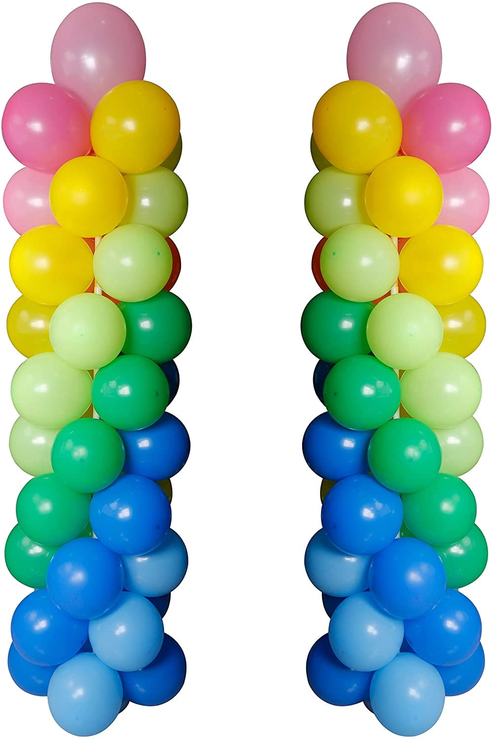 Balloon Column Stand Kit for Floor, 5 Feet Balloon Column Kit, Set of 2 ...