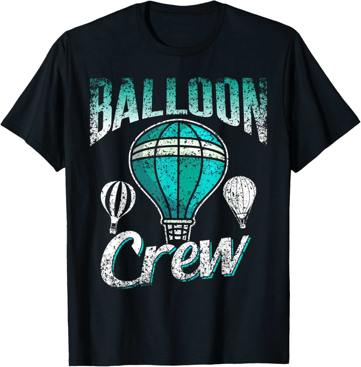 Balloon Crew Team Sayings Ballooning Pilot Hot Air Balloon T-Shirt ...