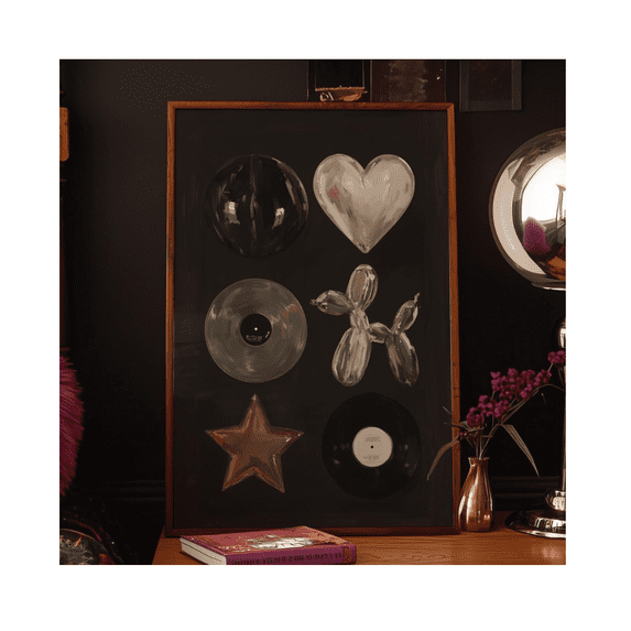 Balloon Dog Vinyl Record Art Print: Y2K Dorm Decor - Walmart.com