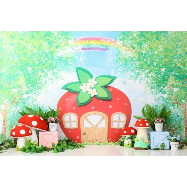 Balloon Dreamy Birthday Scene Photography Backdrop Baby Shower Girl ...