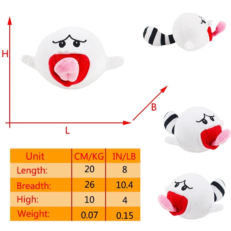 Balloon Elephant Mario Luigi Peluche Dolls King Bob-omb Boo Monty Mole ...