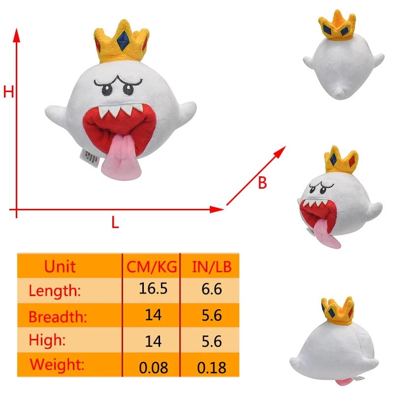 Balloon Elephant Mario Luigi Peluche Dolls King Bob-omb Boo Monty Mole ...