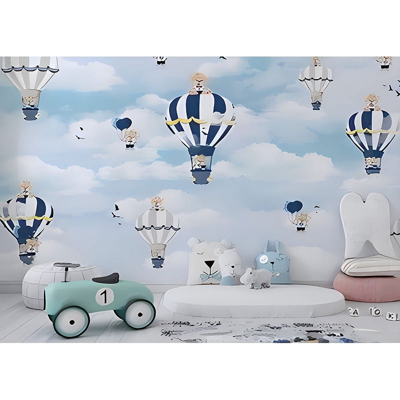 Balloon First Birthday Party ration Photography Backdrops Props Castle ...