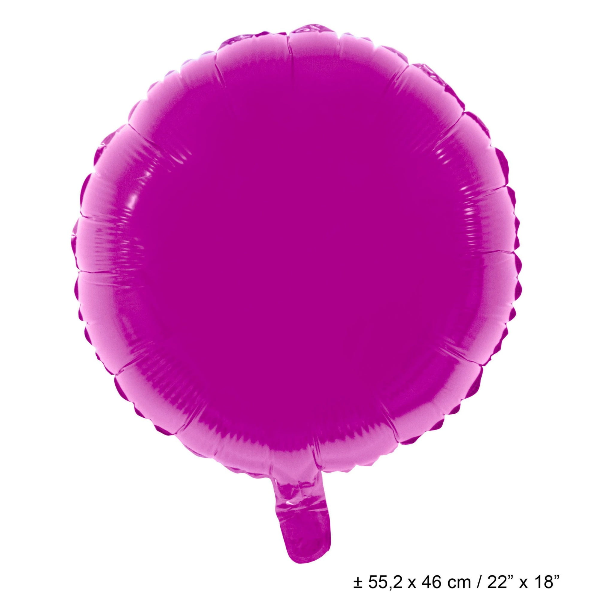 Balloon-Foil-Circle-18"x18"-Hot Pnk - Walmart.com