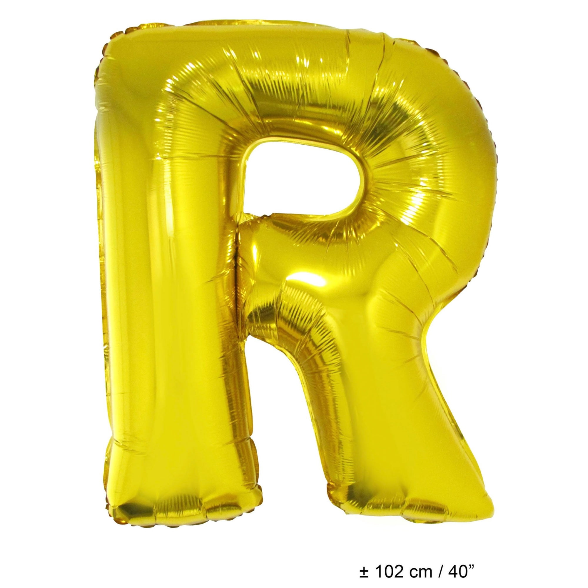 Balloon-Foil-Letter R-40"-Gld - Walmart.com