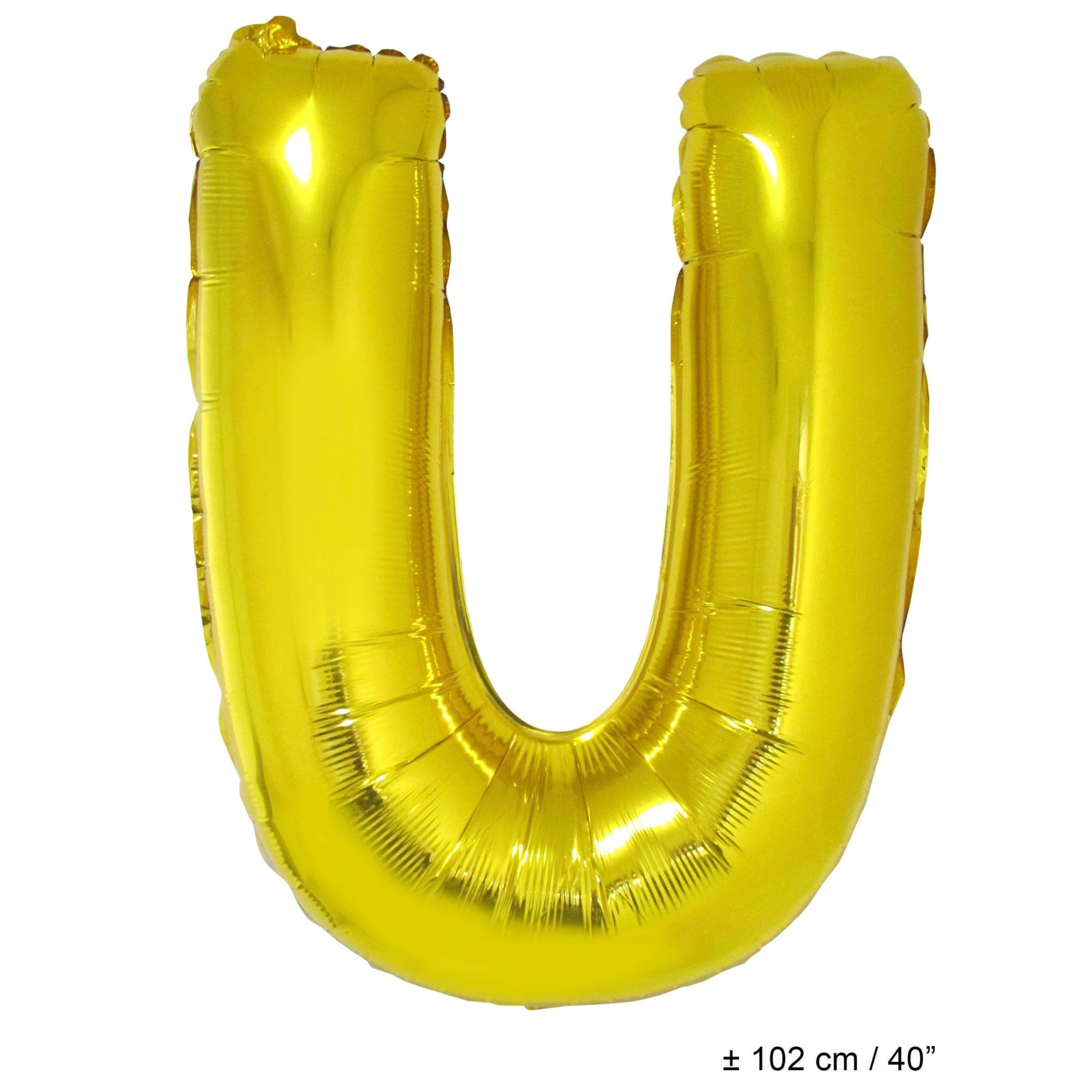 Balloon-Foil-Letter U-40"-Gld - Walmart.com