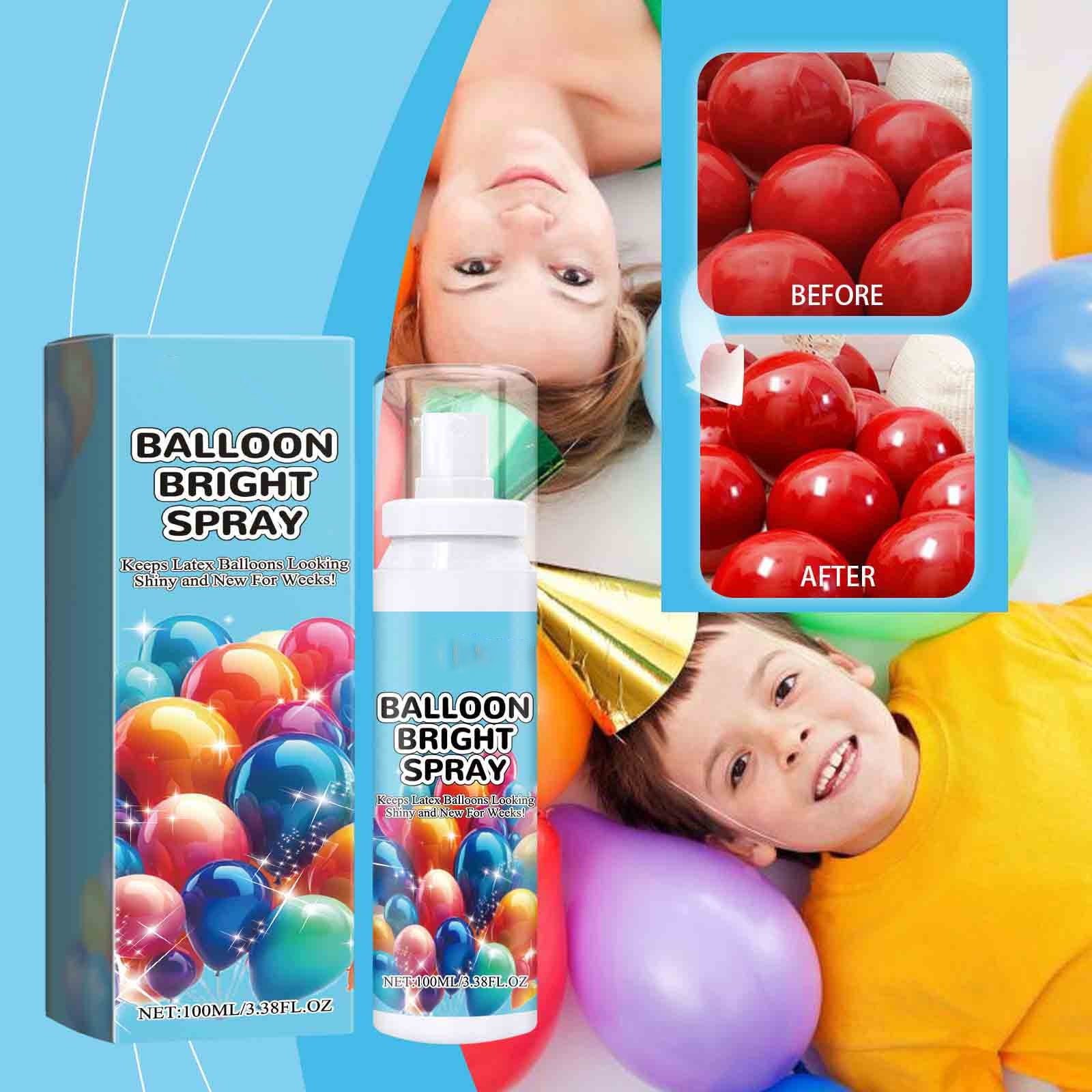 Balloon Gloss Spray 100ml | Shiny Finish for Balloons | Enhances Gloss ...