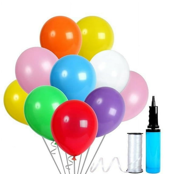 Balloon Hand Pump - Assorted Colors - Walmart.com