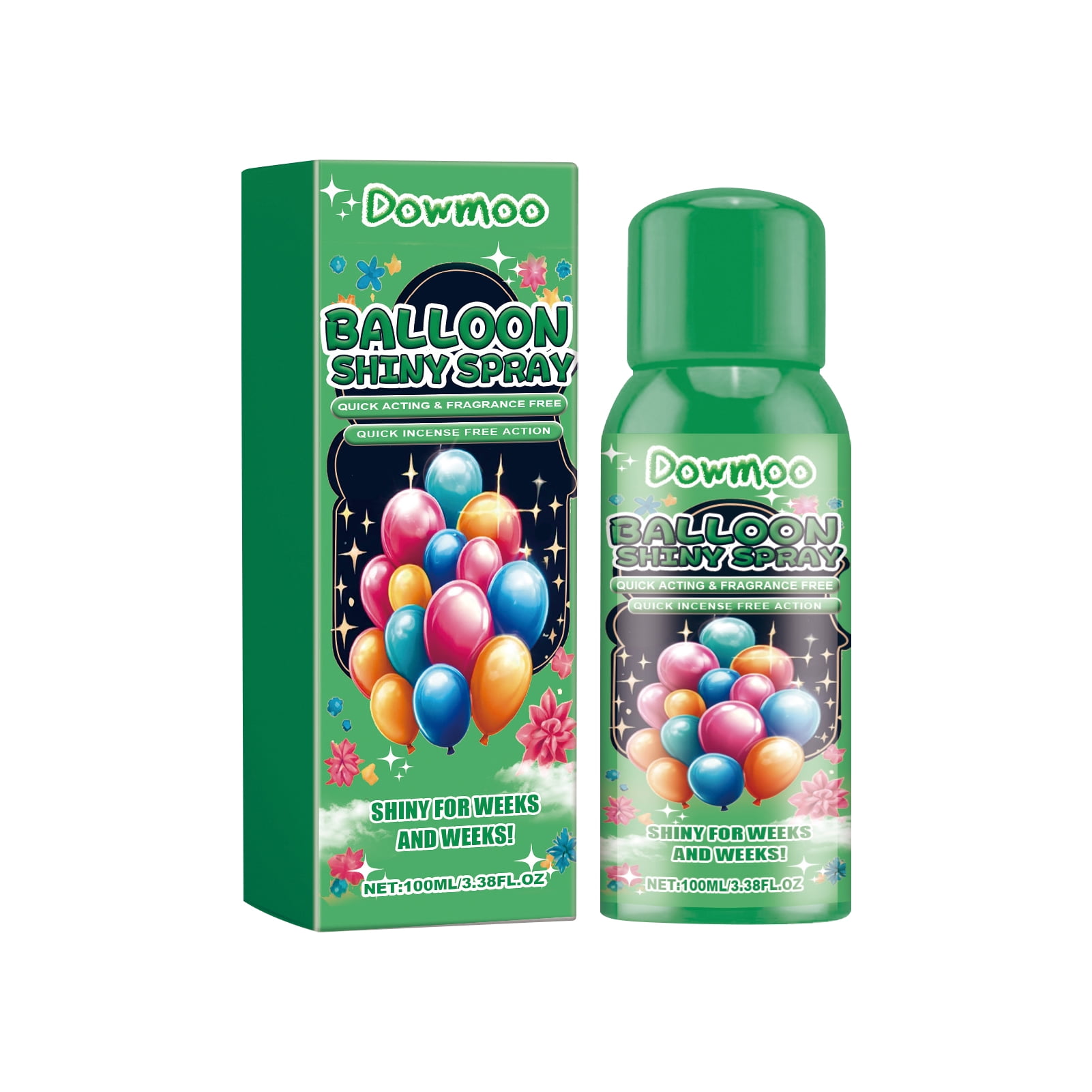 Balloon High Shine Spray, Based Balloon Brightener, Instant High Shine ...