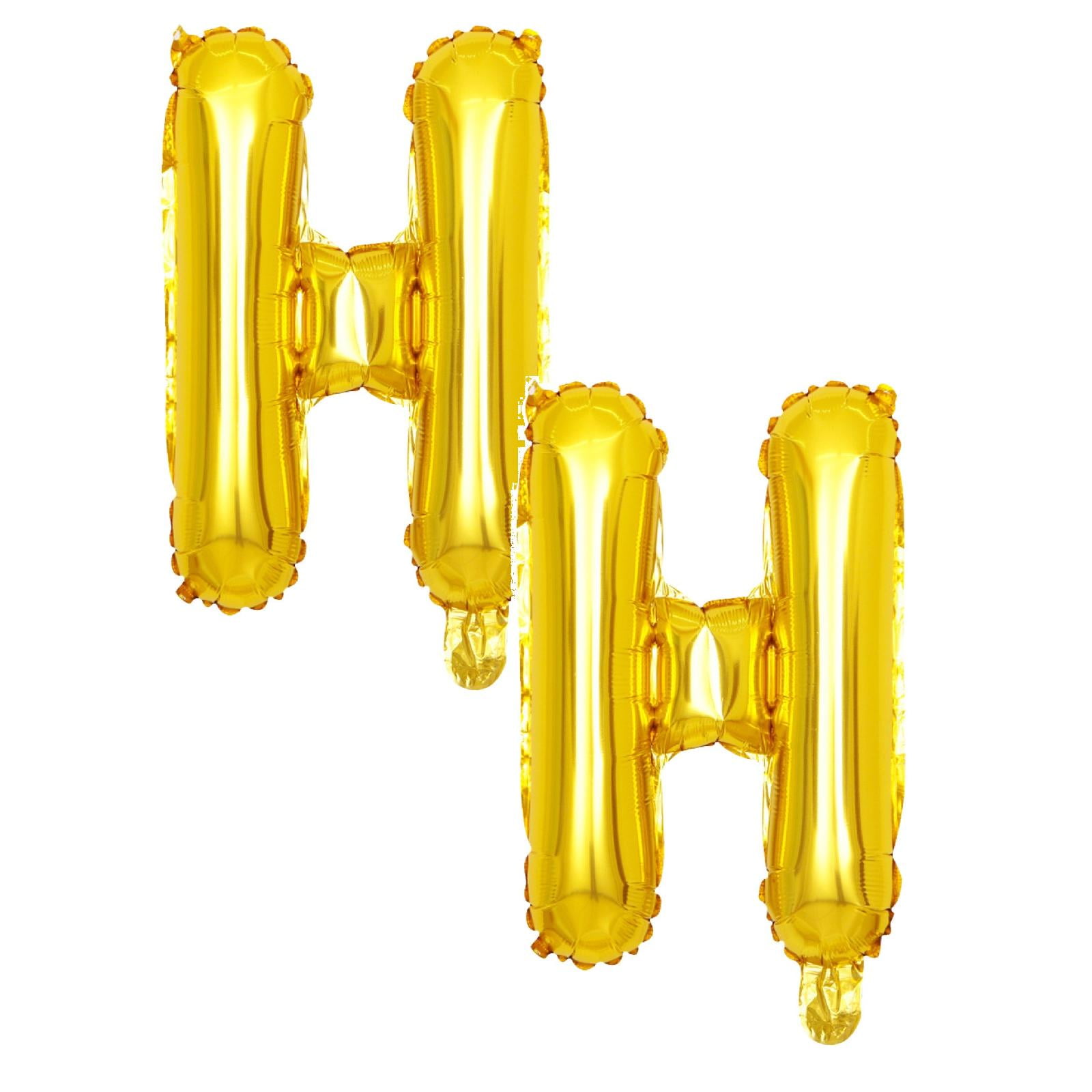 Balloon Kit Gold Letters Balloons Wedding Birthday Party Decorations ...