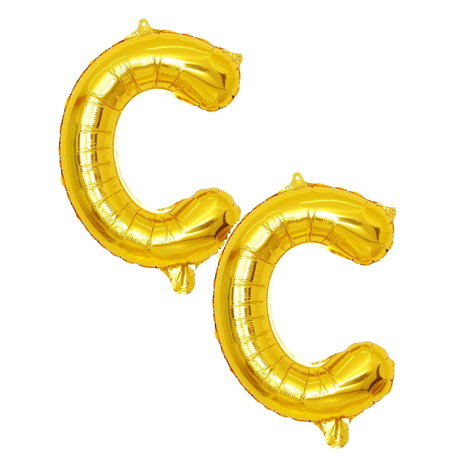 Balloon Kit Gold Letters Balloons Wedding Birthday Party Decorations ...