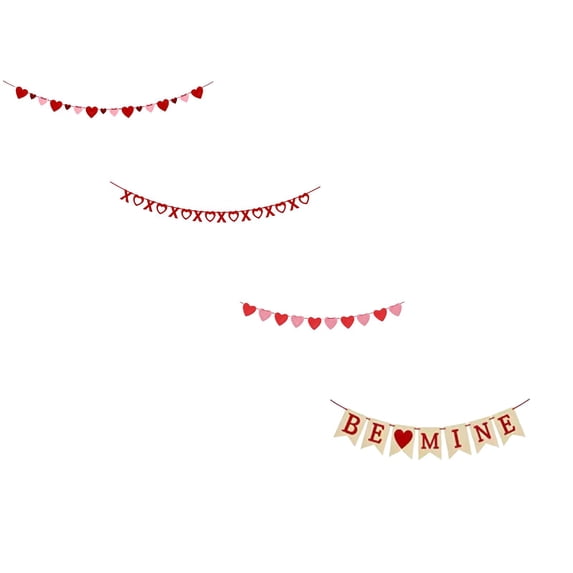 Balloon Kit | Heart Shaped Valentine's Day Wreath Banner Valentine's ...