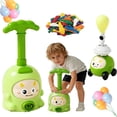 Balloon Launcher Toy Set – Upgrade Balloon-Powered Car, 2-in-1 Races on ...