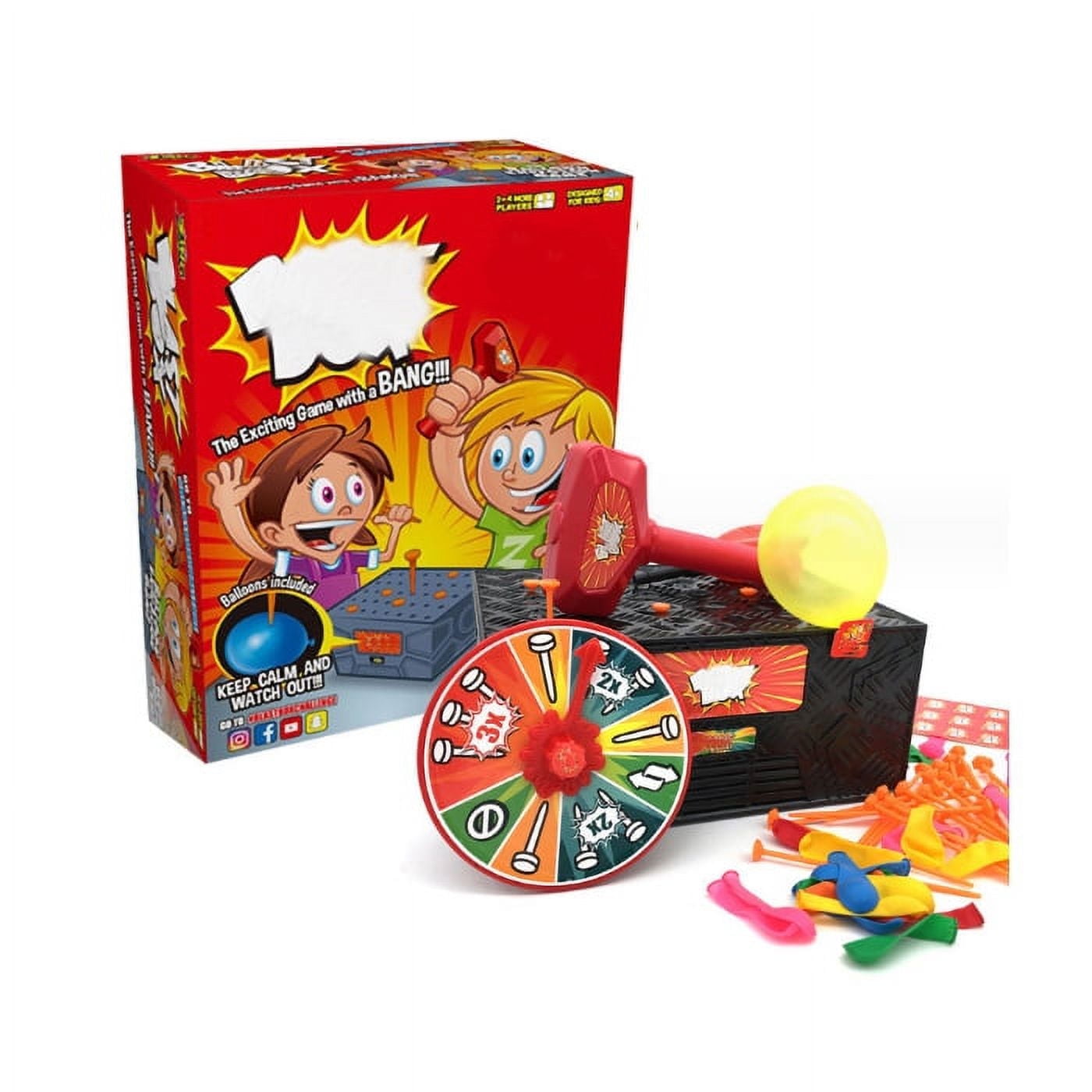 Balloon Magic Box Party Game - Interactive Parent-Child Vent Toy for ...
